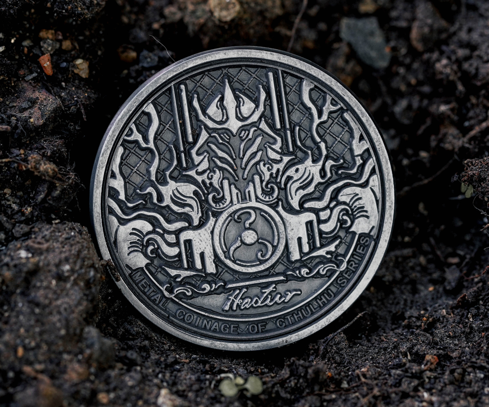 The Myth of Cthulhu Collectible Metal Coins – Vermilion Collection