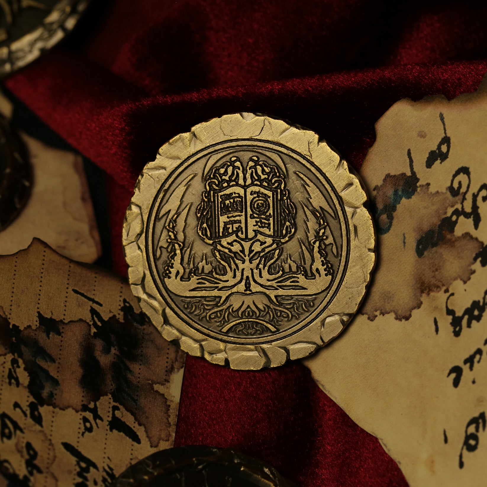 Lord of Mysteries Collectible Metal Coins – Vermilion Collection