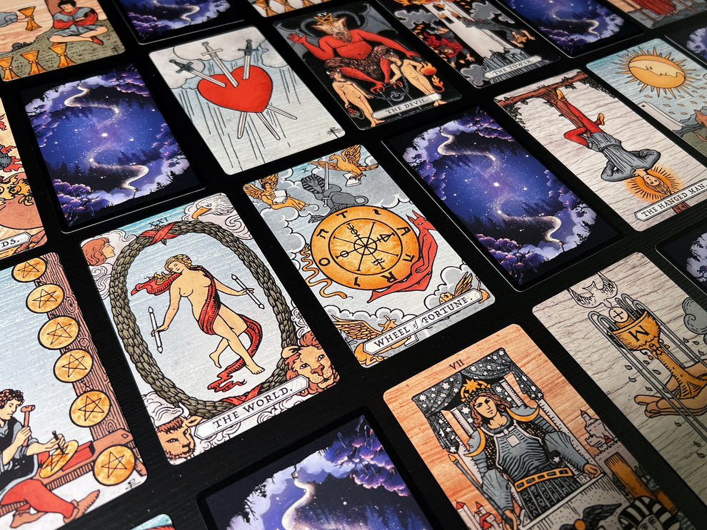 Rings of Fortune Tarot – Vermilion Collection