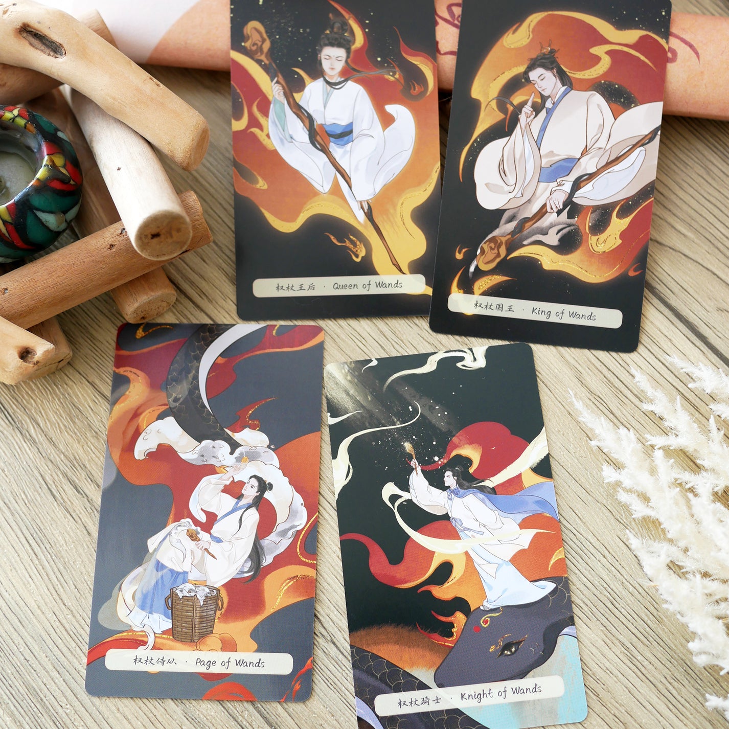 The Spiritual Snake Tarot – Vermilion Collection