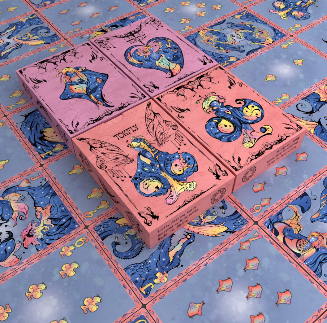 Starlight Butterfly Playing Cards – Vermilion Collection