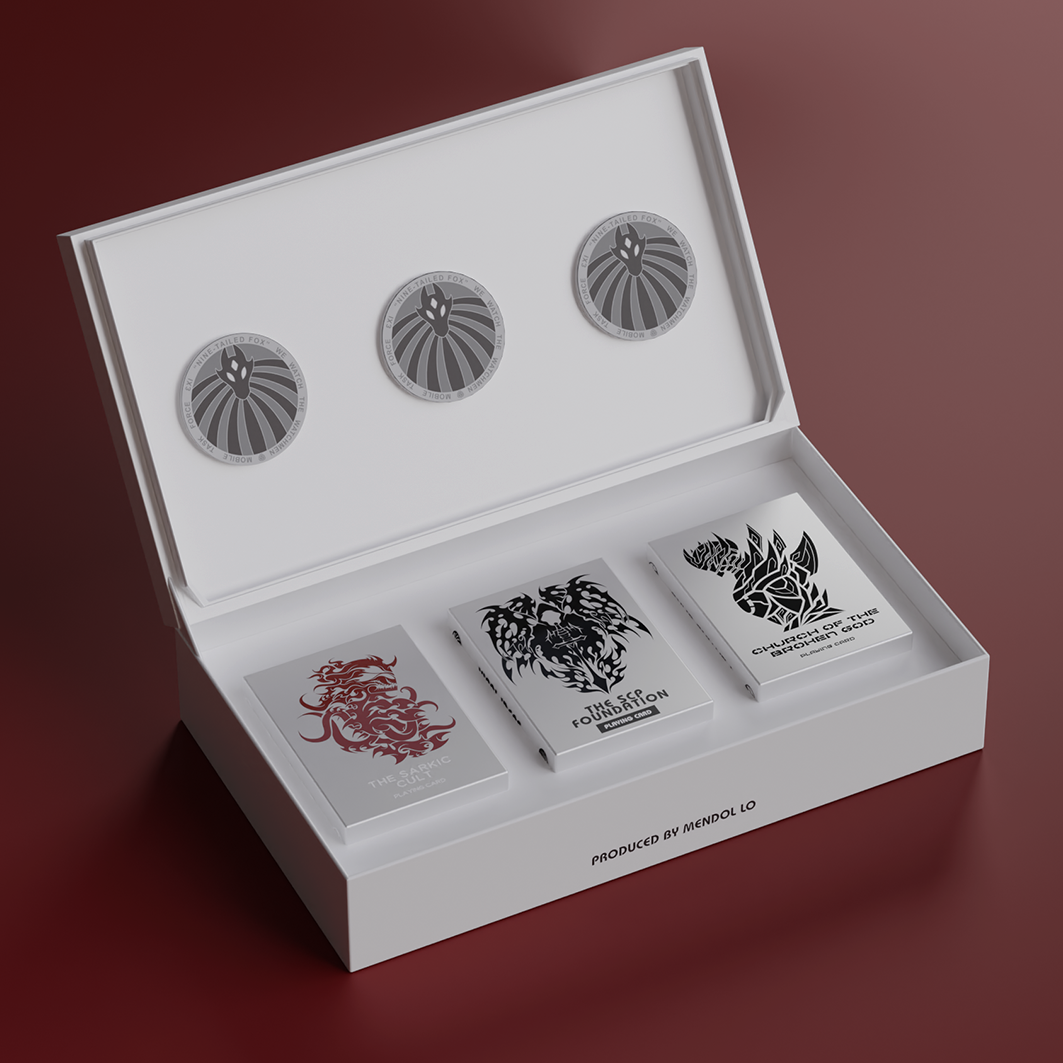 SCP Foundation Playing Cards – Vermilion Collection