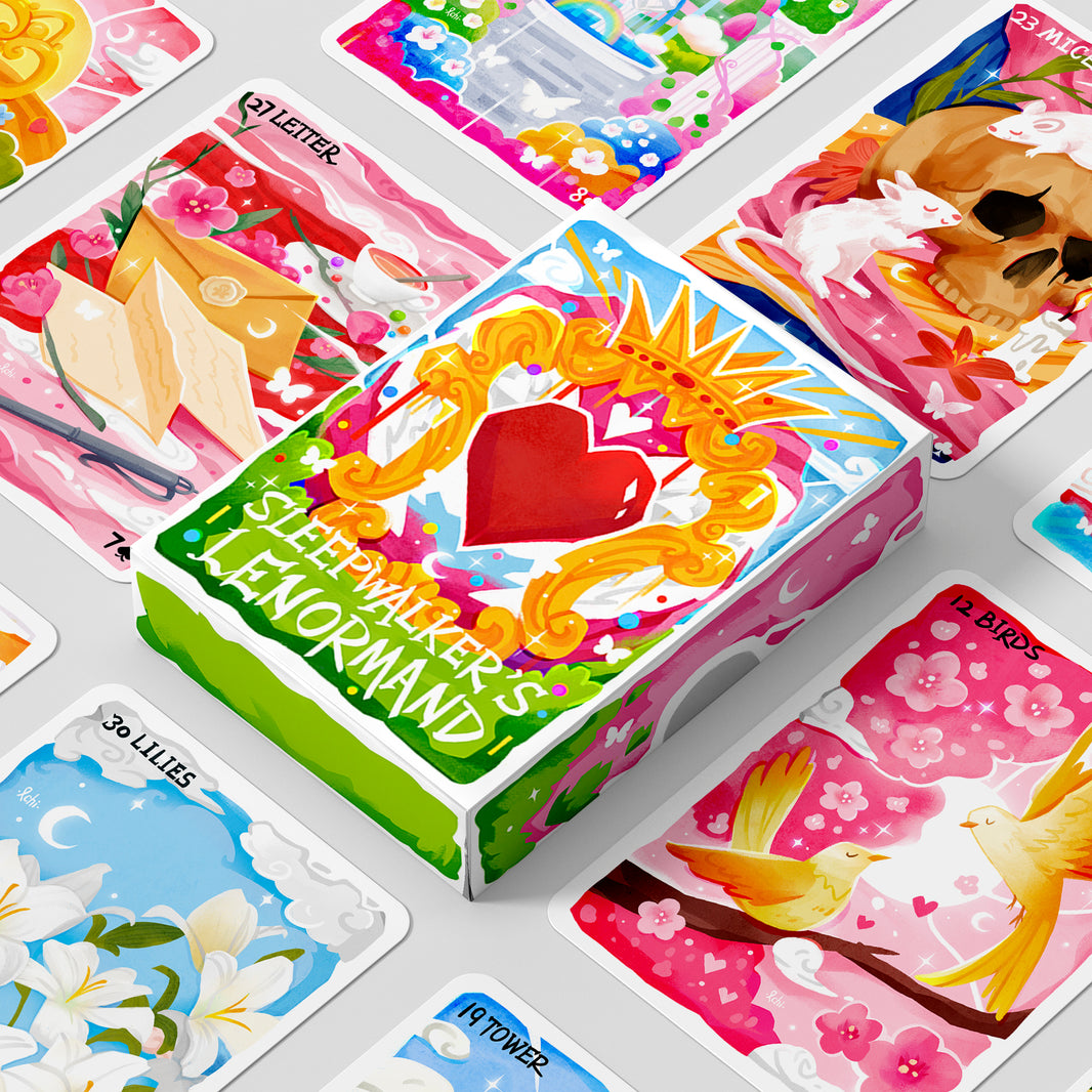 DIVINATION: Lenormand Cards – Vermilion Collection