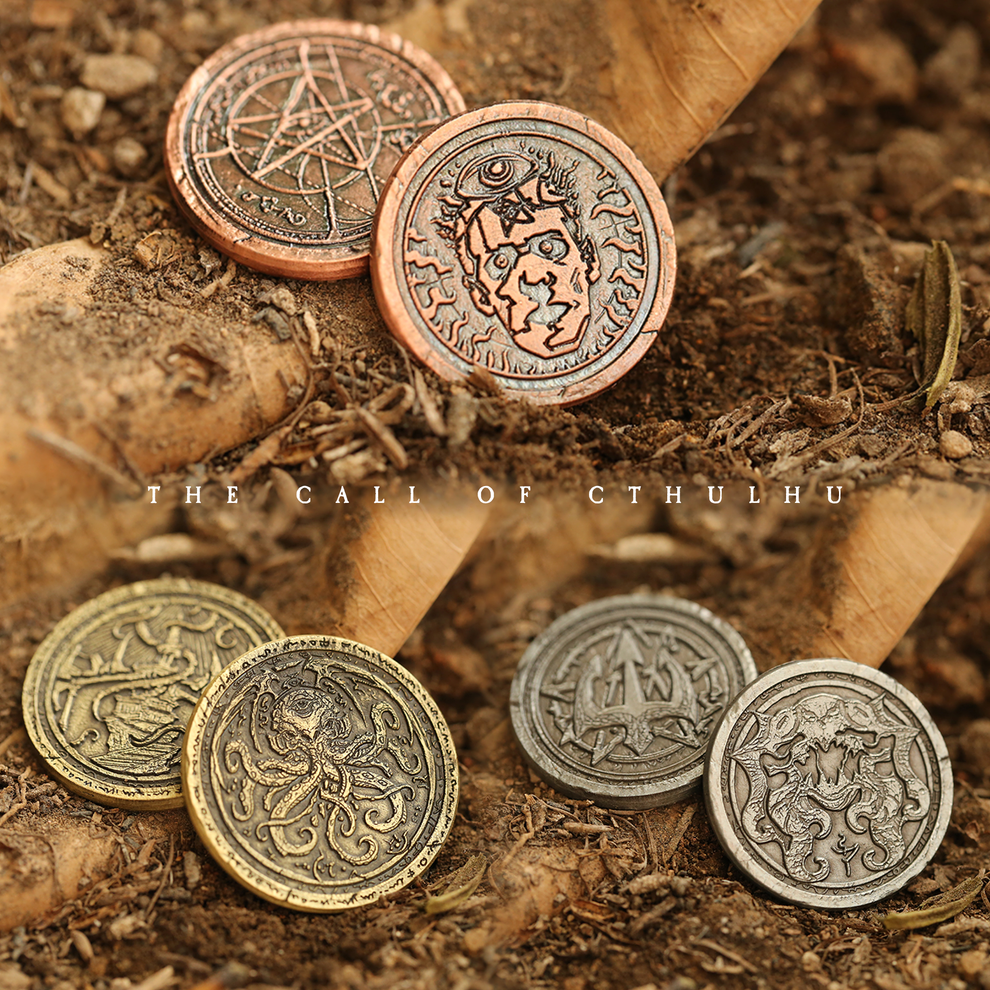 Primordial Zeal Collectible Metal Coins – Vermilion Collection