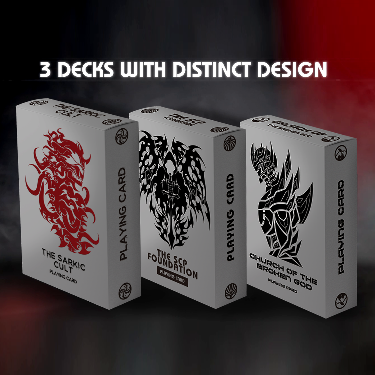 SCP Foundation Playing Cards – Vermilion Collection