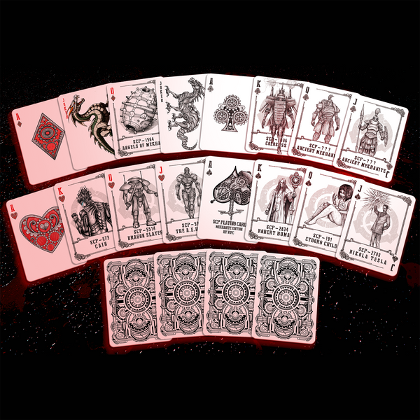 SCP Foundation Playing Cards – Vermilion Collection