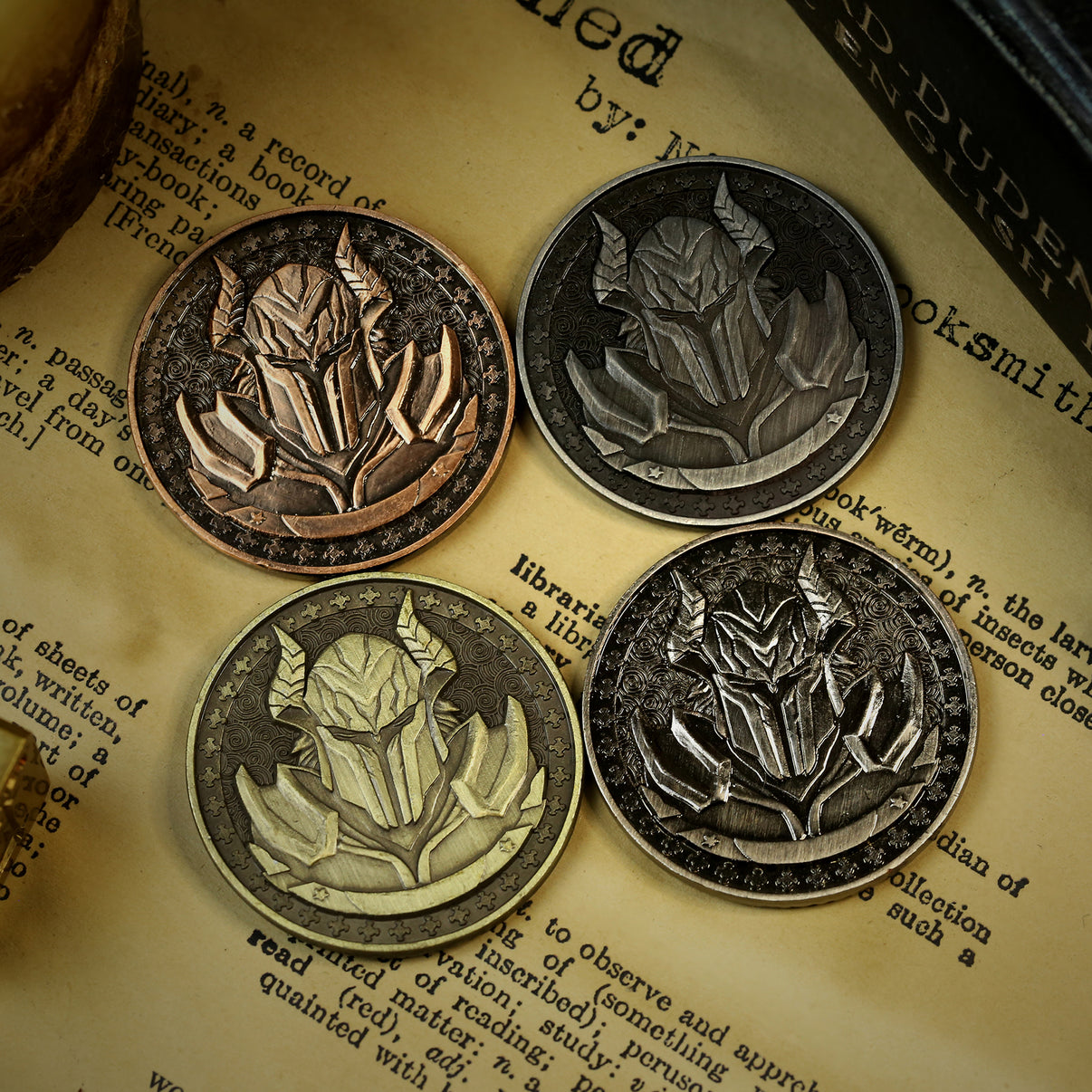 Four Horsemen of the Apocalypse Collectible Metal Coins – Vermilion ...