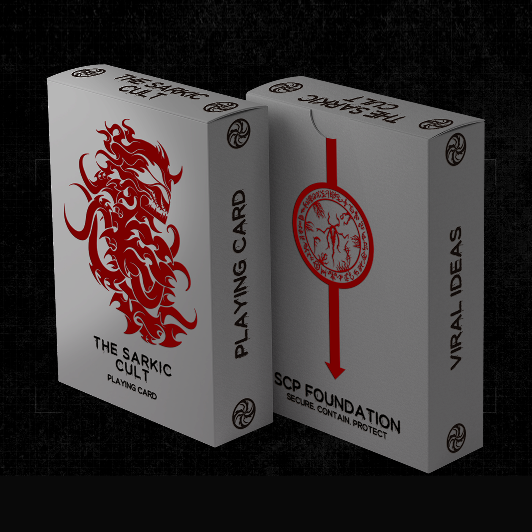 SCP Foundation Playing Cards – Vermilion Collection