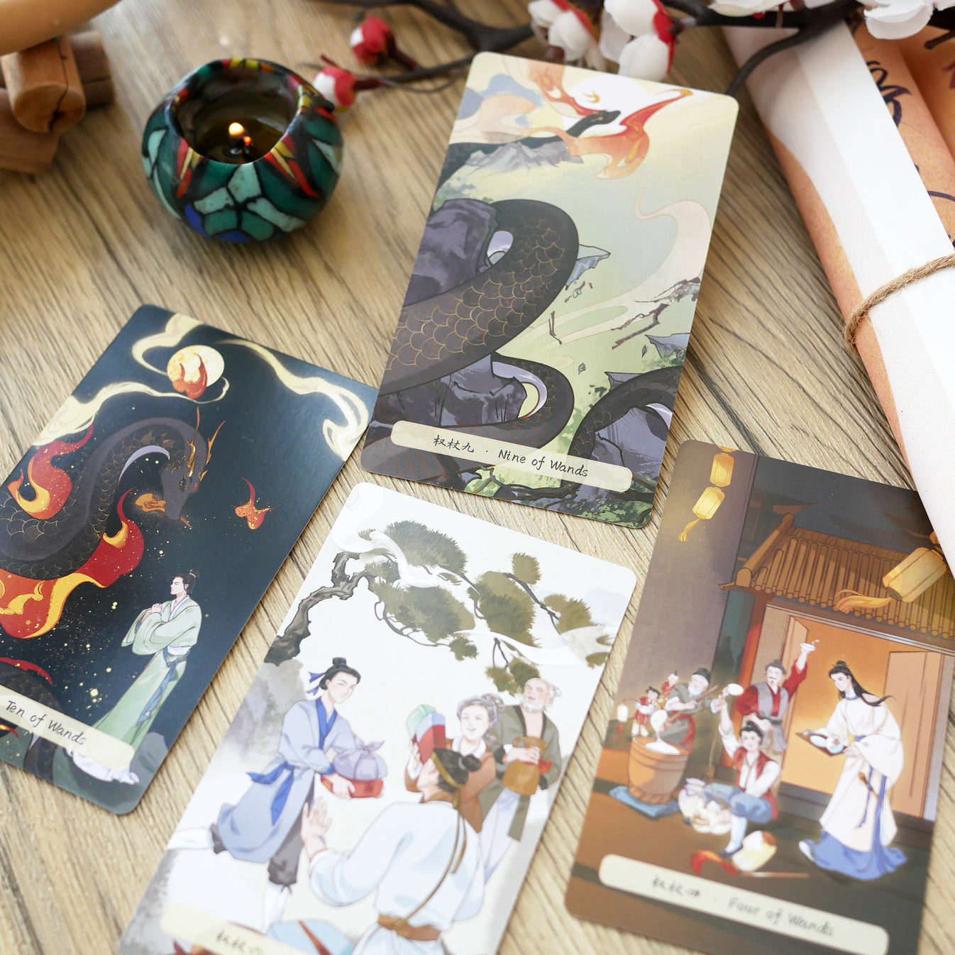 The Spiritual Snake Tarot – Vermilion Collection