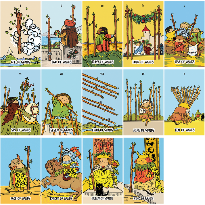 Potato Waite Tarot – Vermilion Collection